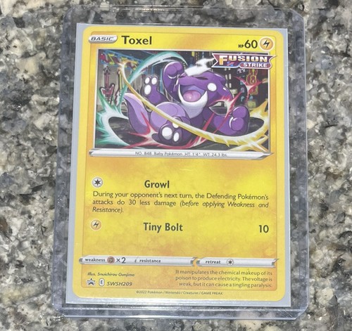 Pokémon Toxel Black Star Promos SWSH209 Cosmo Holo Promo ~ Swirl ~ NM/M ...