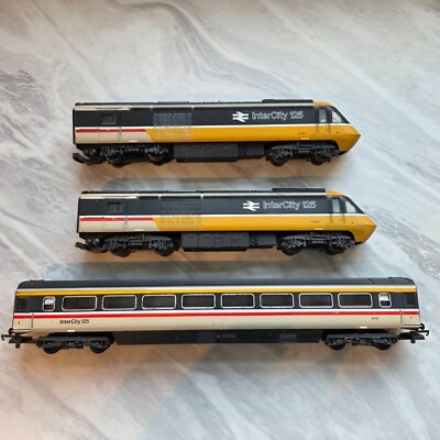 Lima OO HST 125 Intercity 43125 43126 41121 Power & Dummy ***3-Car Set ...
