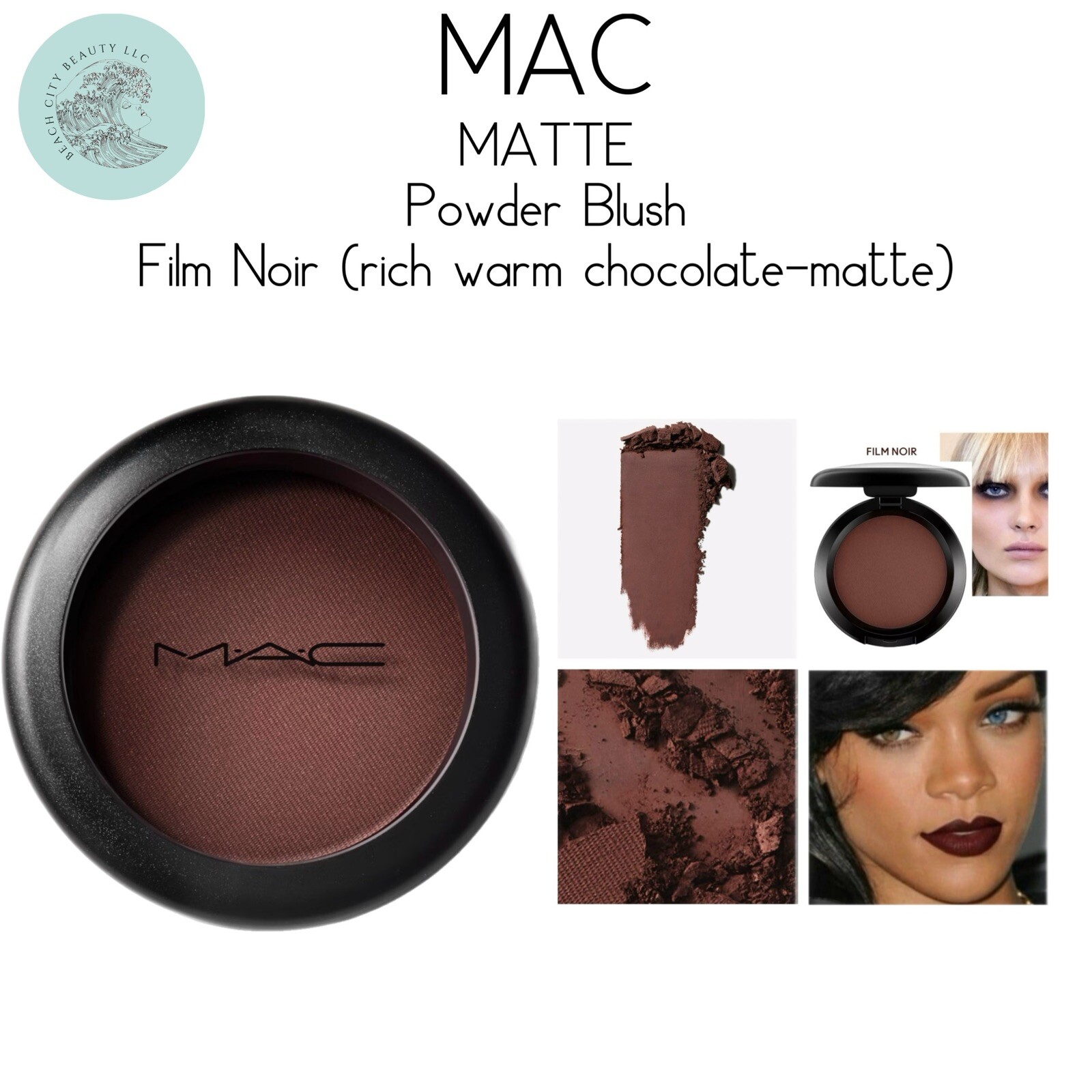 MAC Matte Powder Blush FILM NOIR
