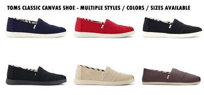 TOMS Women's Classics Canvas Shoe - [Multiple Sizes/Colors] | eBay