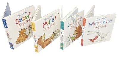 Emily Gravett Bear and Hare Series 4 Books Collection Set Bear and Hare ...