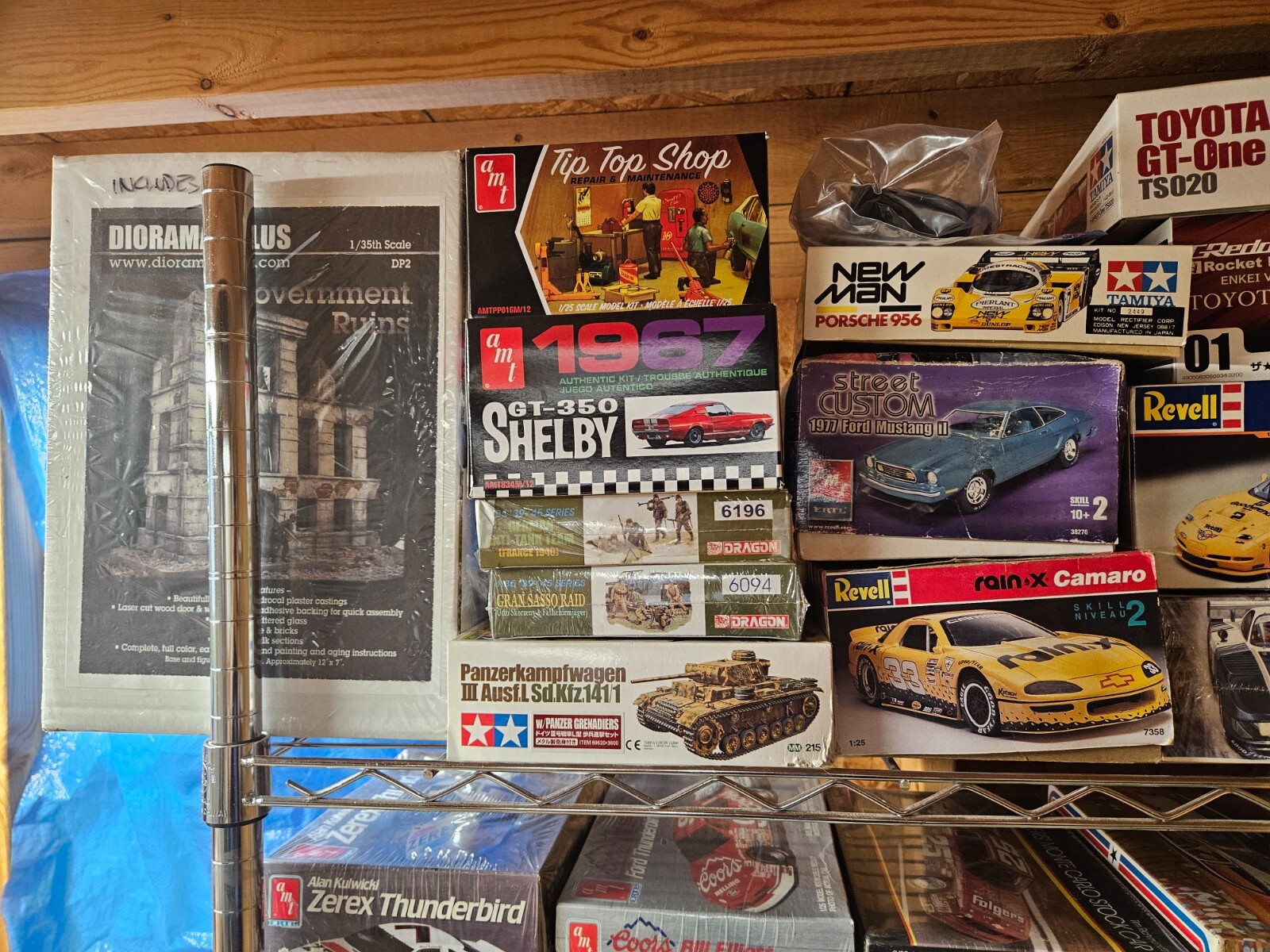 70 model car kits lot all different brands | eBay