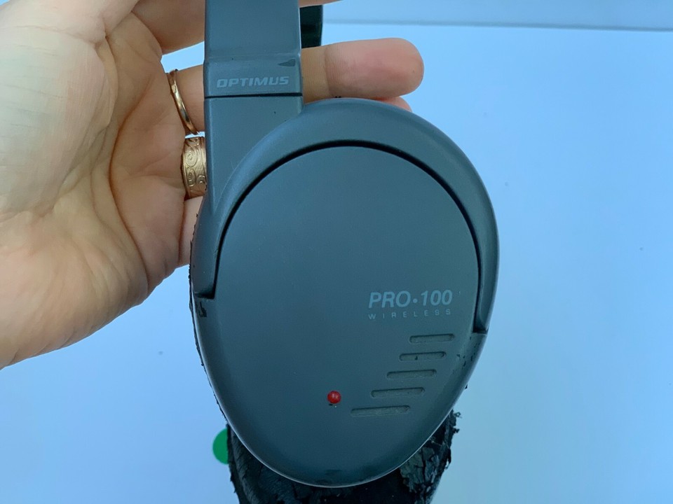 OPTIMUS 900 MHz WIRELESS HEADPHONES, PRO-100 | eBay