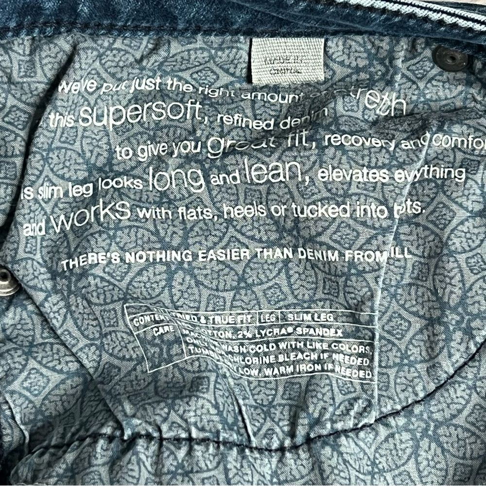 J. Jill Jeans Women's size 16 Petite 16P Tried And True Fit Slim Leg ...