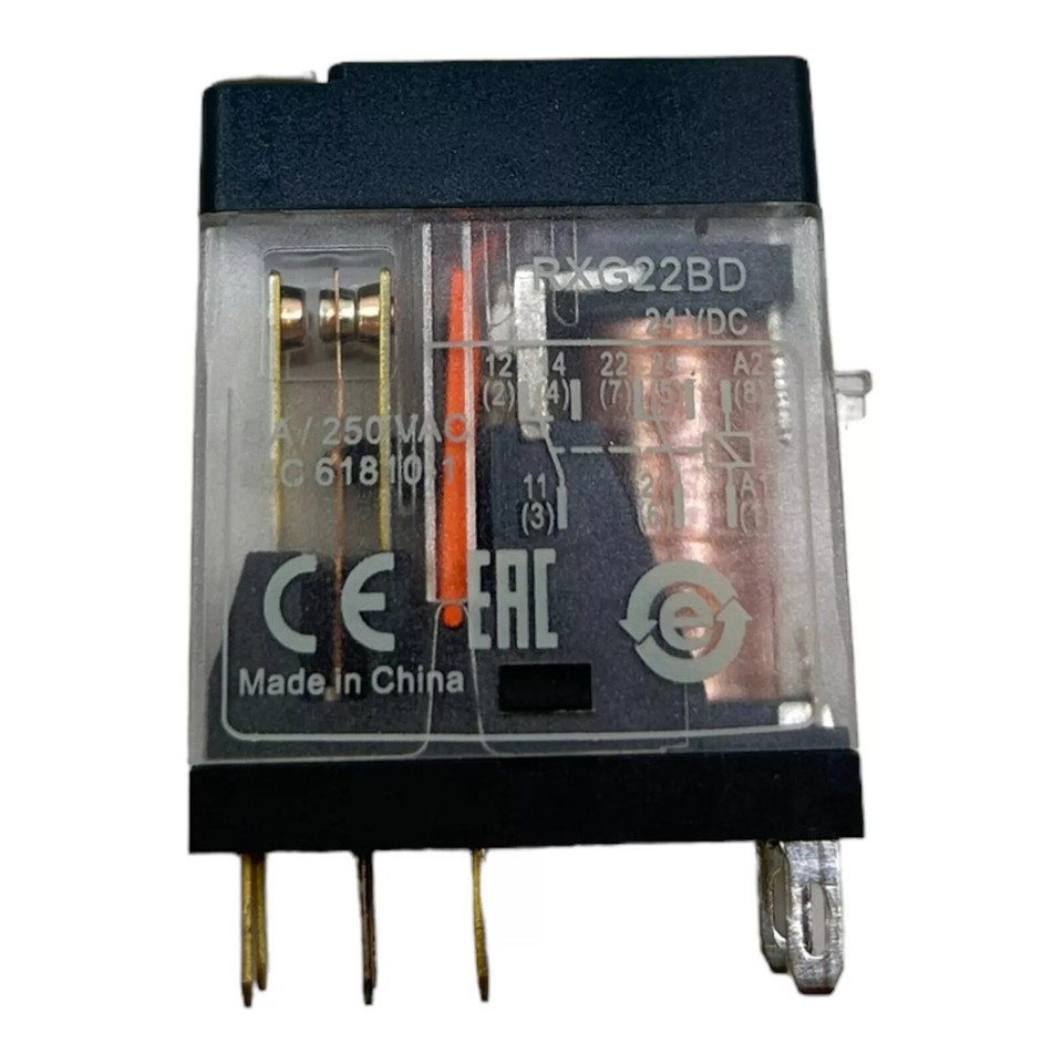 2PCS OEM Schneider RXG22BD Electric Zelio Relay 24VDC 8 Pins with led ...