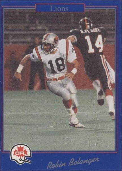 1991 Jogo CFL - #168 Robin Belanger (RC) for sale online | eBay
