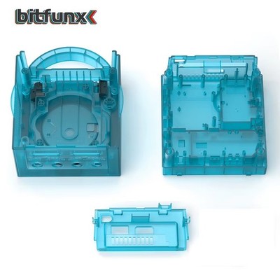 Gamecube Full Replacement Console Shell Housing Translucent Ice Blue ...