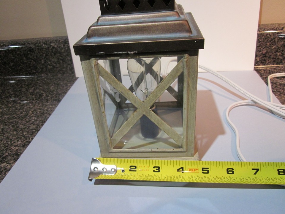 Candle Warmer Vintage Inspired Lantern Winter Electric Excellent ...