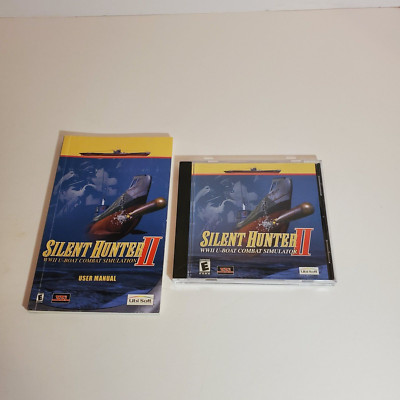 Silent Hunter II - WWII U-Boat Combat Simulator PC Game and User Manual ...