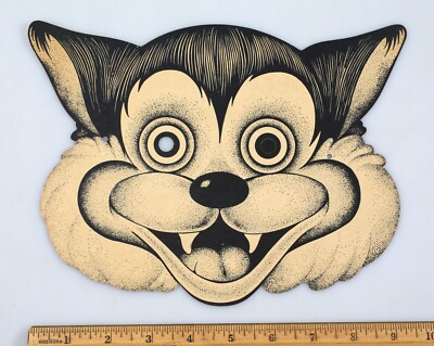 Vintage Advertising Premium 1948 Tip Top Bread Cat Mask | eBay