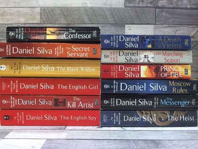 Gabriel Allon Series, 11 Book Set + 1 bonus book by Daniel Silva Signet ...