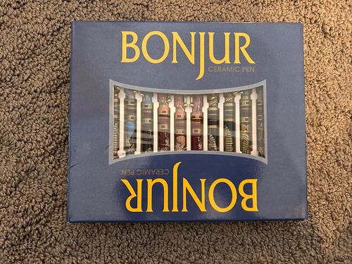 BonJur Ceramic Pen Set of 12 Pens | eBay