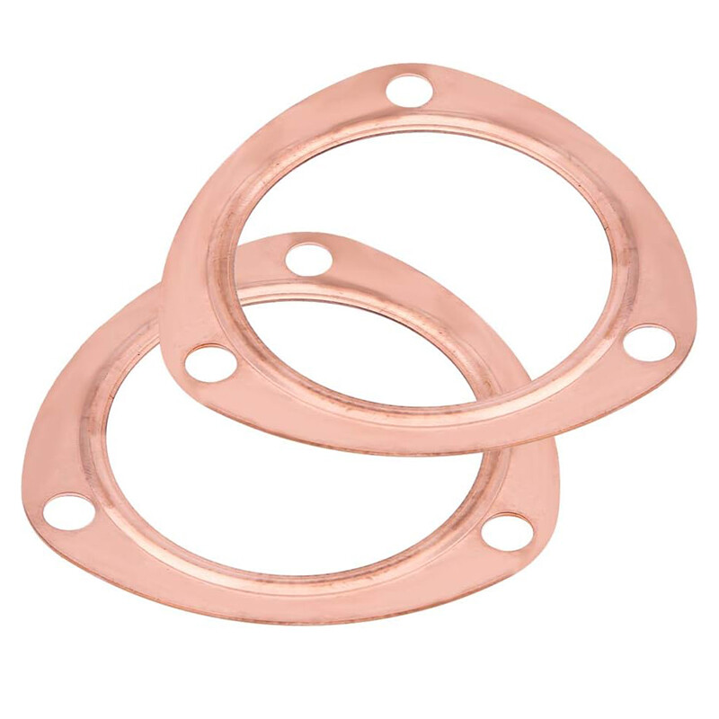3 Inch Copper Header Exhaust Collector Gaskets,fits for SBC BBC 302 350 ...