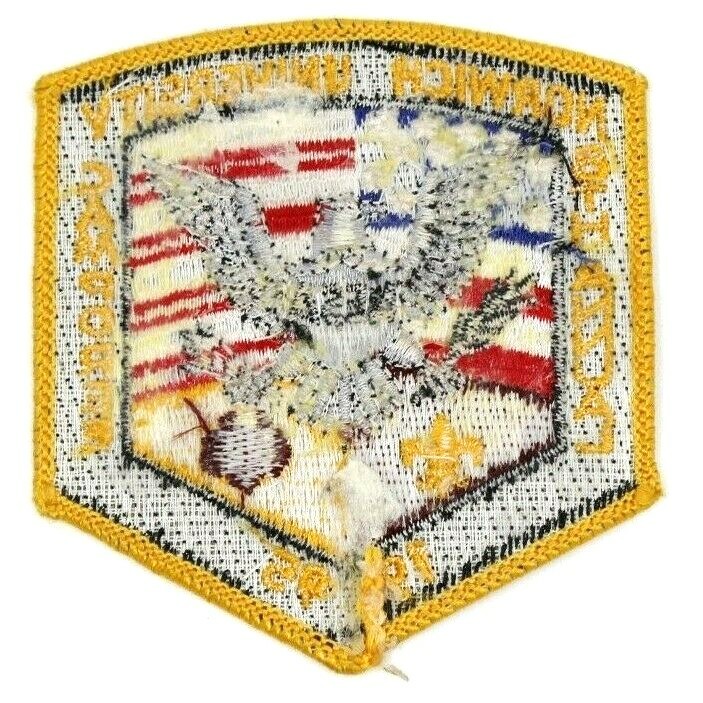 1995 Norwich University 8th Annual Camporee NESA Patch Eagle Scout ...