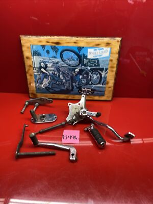 Shovelhead Harley Mid Control Brake Foot Peg Mount Chopper Fx Shovel ...