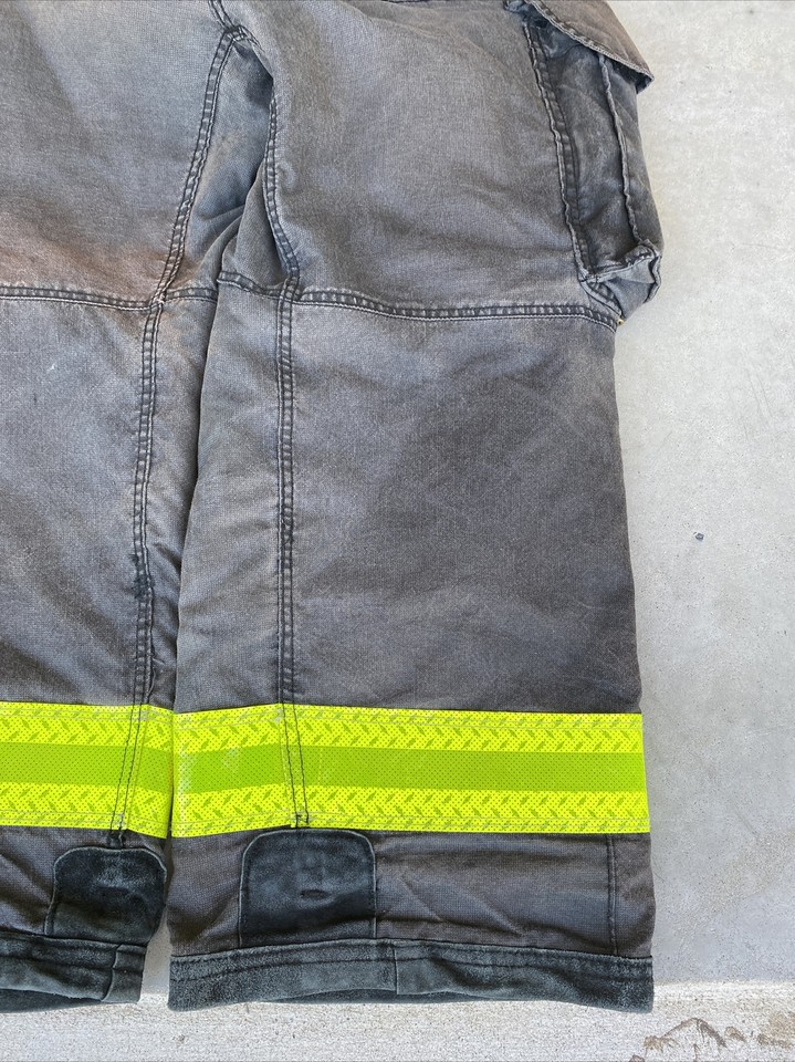 Firefighter Janesville Lion Apparel Turnout Bunker Pants 40 X 30 2012 ...