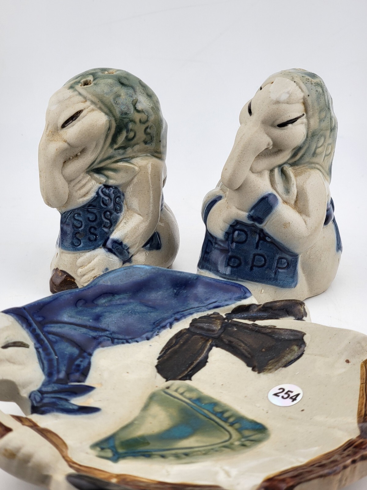 Cassandra Witch Spoon Rest Dish 1980 BIG Nose BABA Yaga. W Slat ...