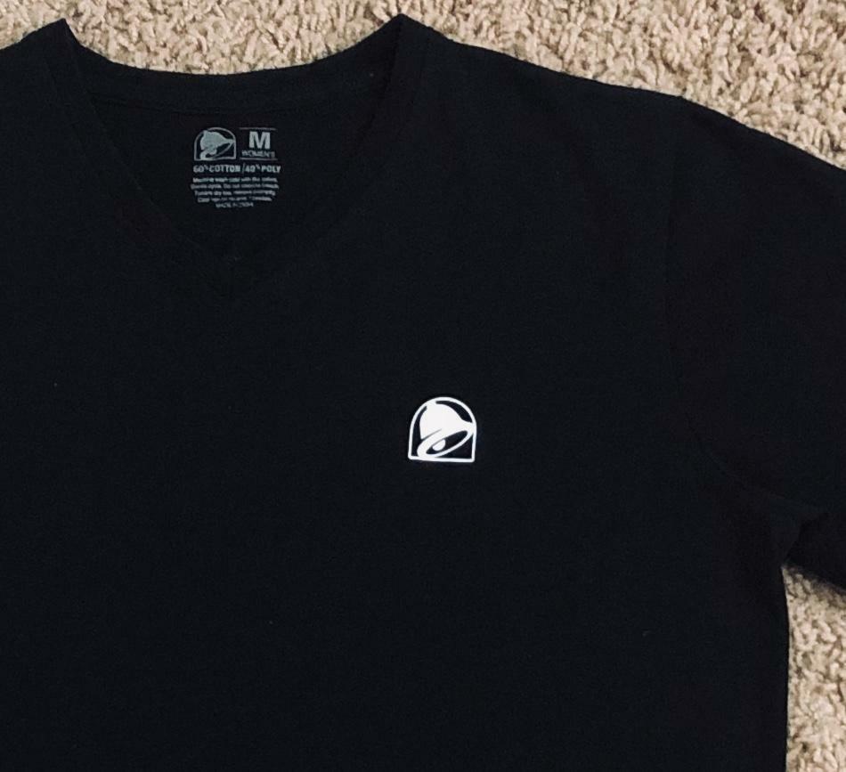 Taco Bell Classic Bell Logos Employee Uniform Women's… - Gem