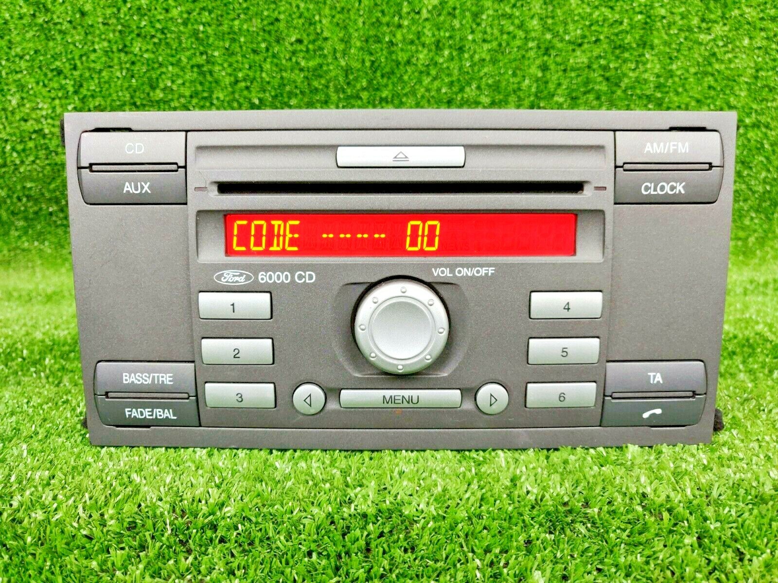 Ford Original Car Radio 8m5t-18c815-da 8m5t18c815da Single Cd - Kw2000 ...