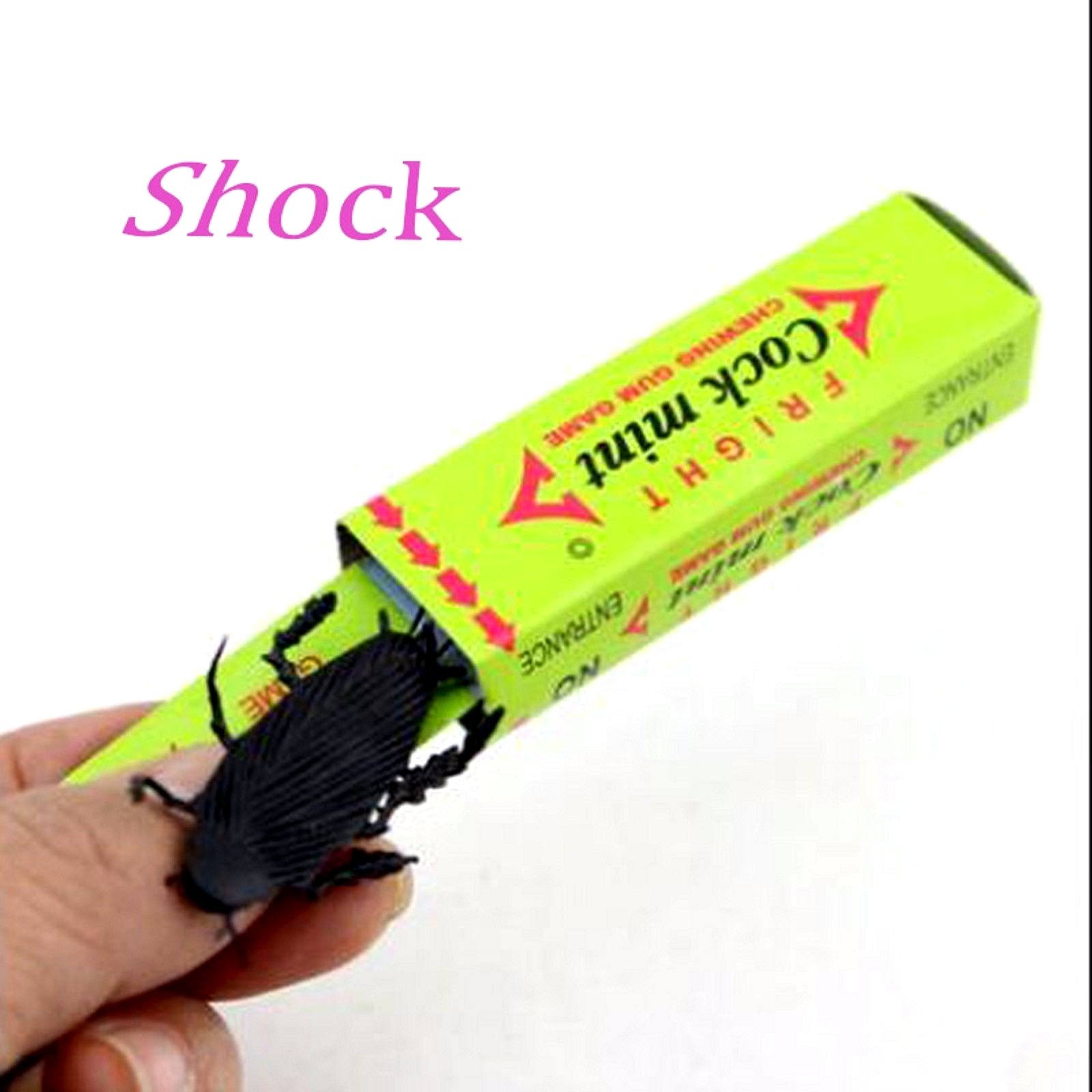 2x Fright Chewing Gum Trick Treat Prank Halloween Toy Party Gags Shock ...