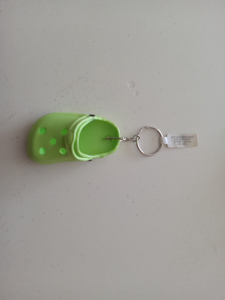 5 Mini Crocs Keychains Sandals for Backpack Locker Keys Colorful ...