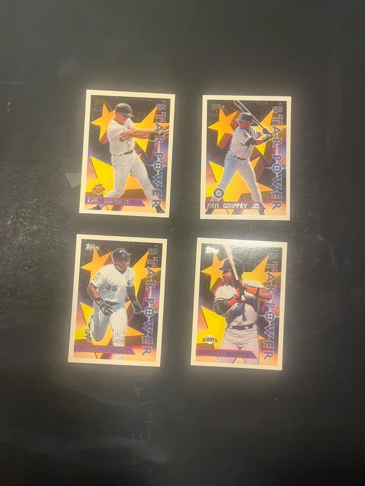 Complete 1996 Topps “Star Power” Visual Subset – 22 Cards Total NM-MT ...