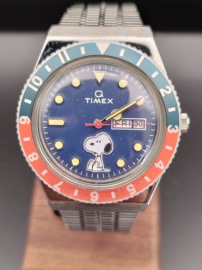 Timex Q Snoopy Peanuts 70th Anniversary Watch Quartz … - Gem