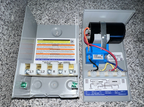 Franklin Electric Submersible Motor Control Box QD 1 HP 230V 1-Phase ...