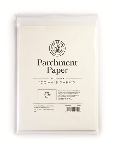 Professional-Pre Cut Parchment Paper Sheets for Baking: 100 Count ...