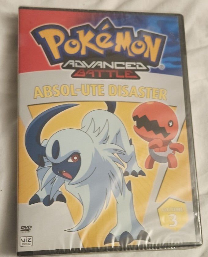 Pokemon Advanced Battle - Vol. 3: Absol-Ute Disaster (DVD, 2006, Dubbed ...