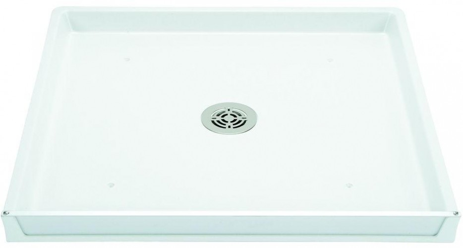 MUSTEE Durapan 30 in. x 32 in. Laundry Washing Machine Washer Overflow ...