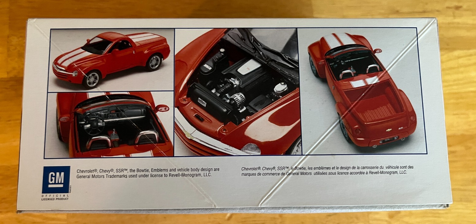 CHEVY SSR 1:25 KIT LEVEL 2 BY REVELL NEW COMPLETE OPEN BOX | eBay