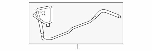 Genuine GM 2007-2017 Buick Chevrolet Saturn Power Steering Return Hose ...
