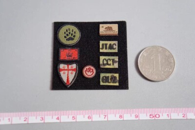 Easy&Simple ES 26054C 1/6 Scale C.B.R.N Combat Control Team Patches ...