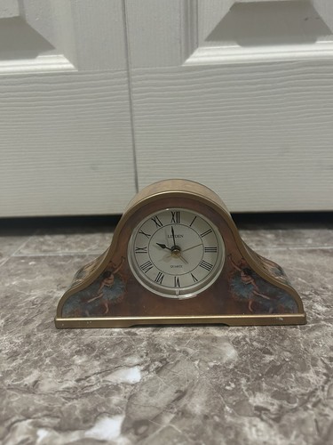 Vintage Linden Quartz Mantle Clock | eBay