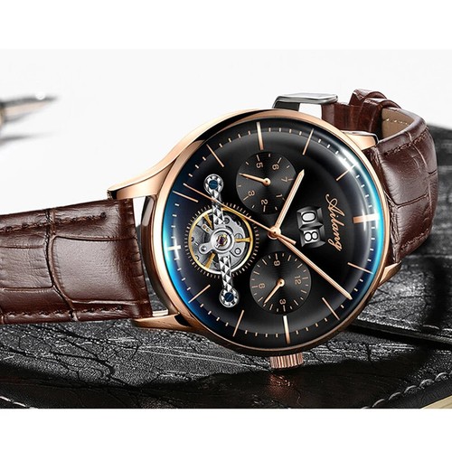 Watch Automatic Tourbillon Watch Men Mechanical Pilot Men's wild | eBay
