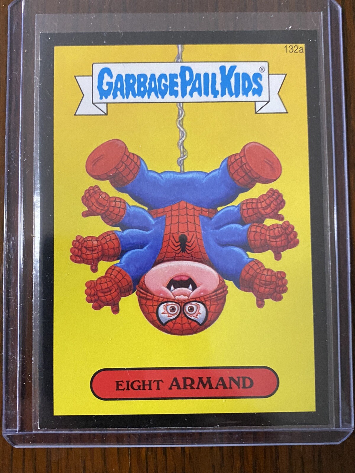 GARBAGE PAIL KIDS 2014 SERIES 2 132A EIGHT ARMAND BLACKBORDER PARALLEL ...