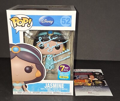 Linda Larkin Signed Autographed Funko Princess Jasmine Aladdin Disney ...