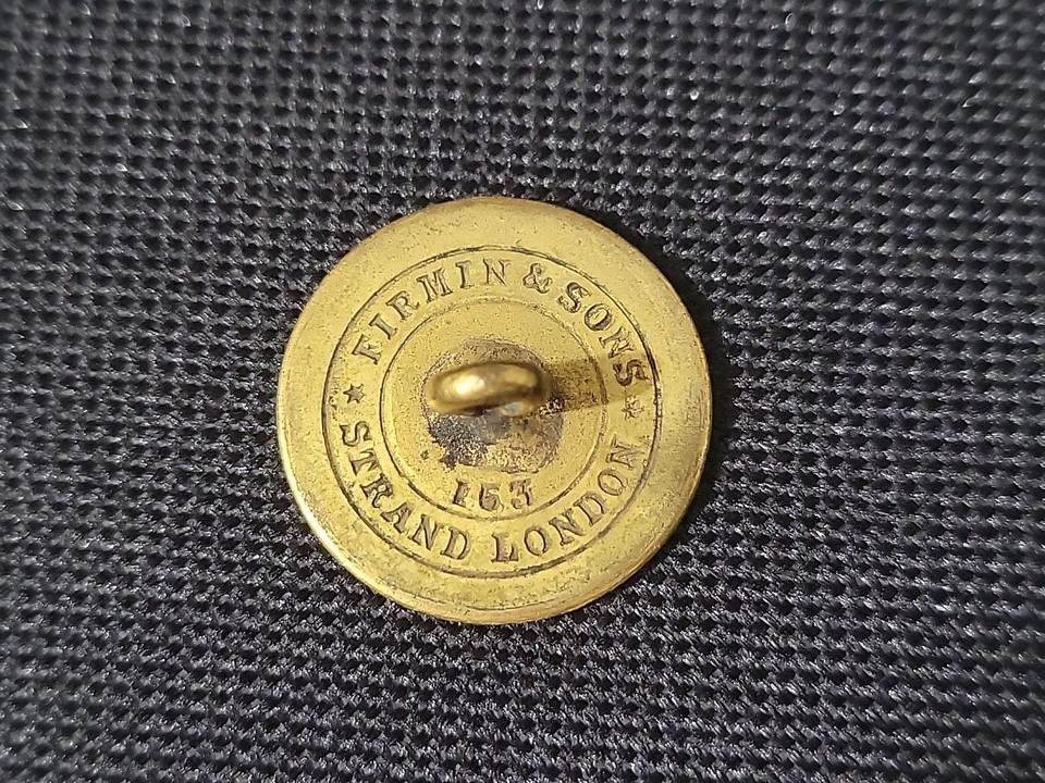 Antique Victorian Chandos Pole Livery Button CP Monogram Firmin & Sons ...