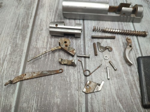 AMT Backup 380 ACP Pistol Repair Parts Slide Bolt Hammer Trigger Grip ...