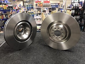 2 NEW FRONT BRAKE DISC FOR BENTLEY CONTINENTAL FLYING SPUR GT GTC 3W0 ...