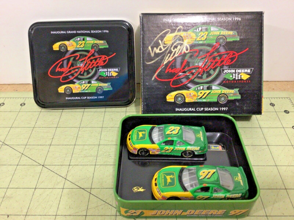 1996 & 1997 Inaugural Chad Little John Deere Ltd Ed 2 car set in tin | eBay