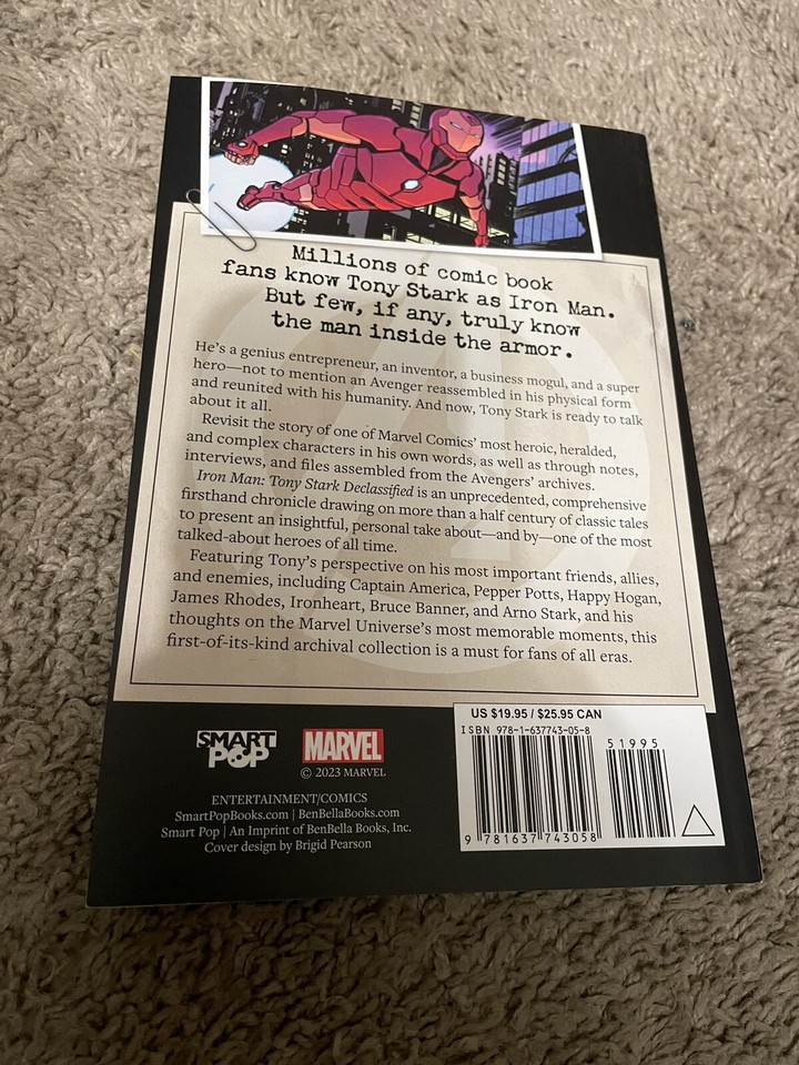 Iron Man: Tony Stark Declassified: Notes, Interviews, and Files from ...