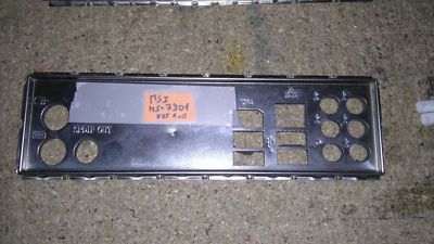Panneau shield i/o MSI MS-7301 VER 1.0 plaque arriere | eBay