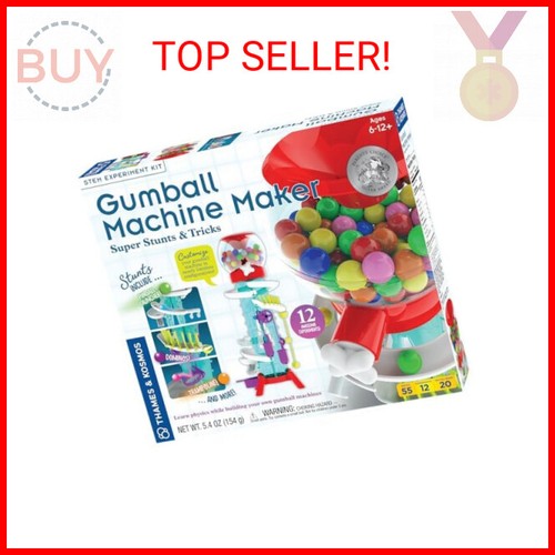 Thames & Kosmos Gumball Machine Maker Lab - Super Stunts & Tricks ...