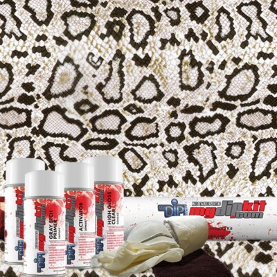 MYDIPKIT Hydro Dipping Water Transfer Print KIT AP-120 Dragon Snakeskin ...