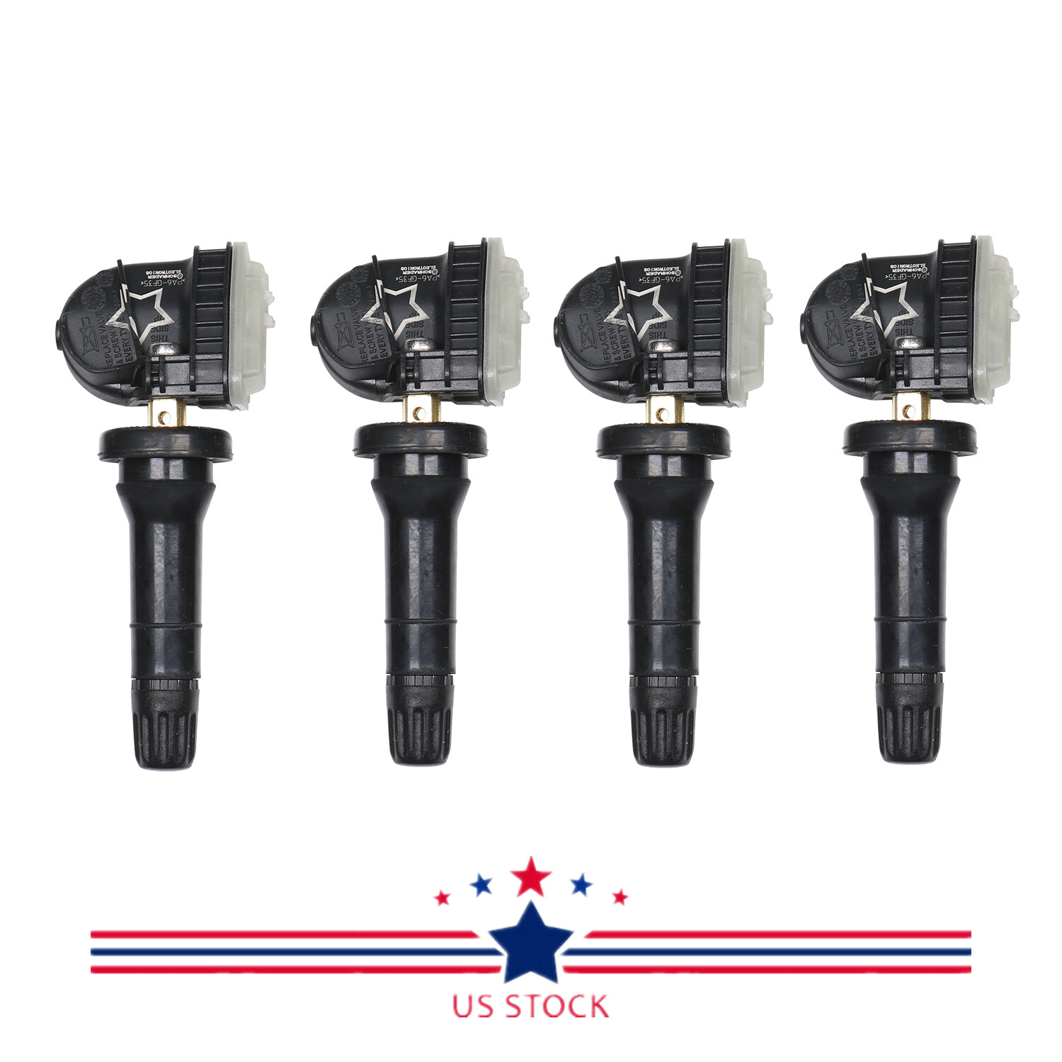 4PCS Tire Pressure Monitoring Sensors TPMS 13598771 For Buick Chevy ...