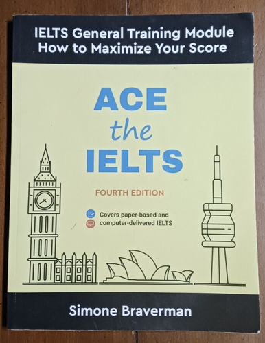 ACE the IELTS: IELTS General Training Module... ~ Braverman ~Paperback ...