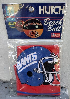 Hutch NFL Beach Club New York Giants Beach Ball | eBay