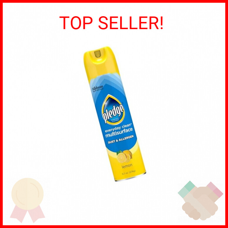 Pledge Everyday Clean Multi Surface Cleaner Aerosol, Dust & Allergen ...